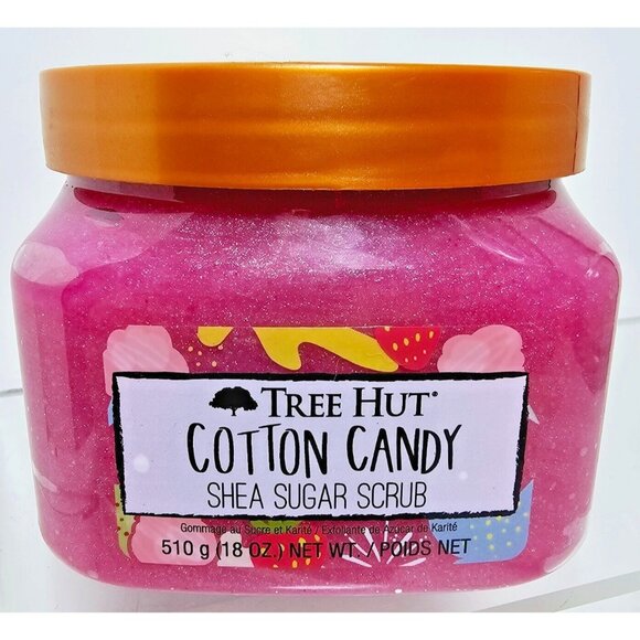 tree hut | Bath & Body | Cotton Candy Tree Hut Shea Sugar Scrub 8oz ...